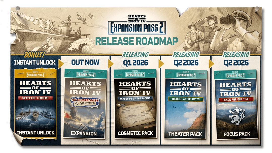 HOI4’s Next Push: Japan–China–Philippines Overhaul Lands Nov 20, Man ...