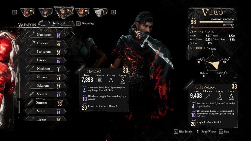 Best Simoso Build in Clair Obscur: Expedition 33 - Skills & Strategy ...
