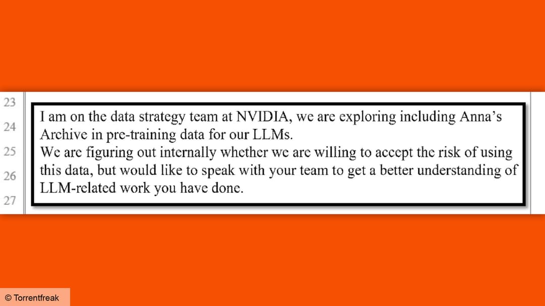 Nvidia Allegedly Requested 500 TB from Anna’s Archive — What That Means ...